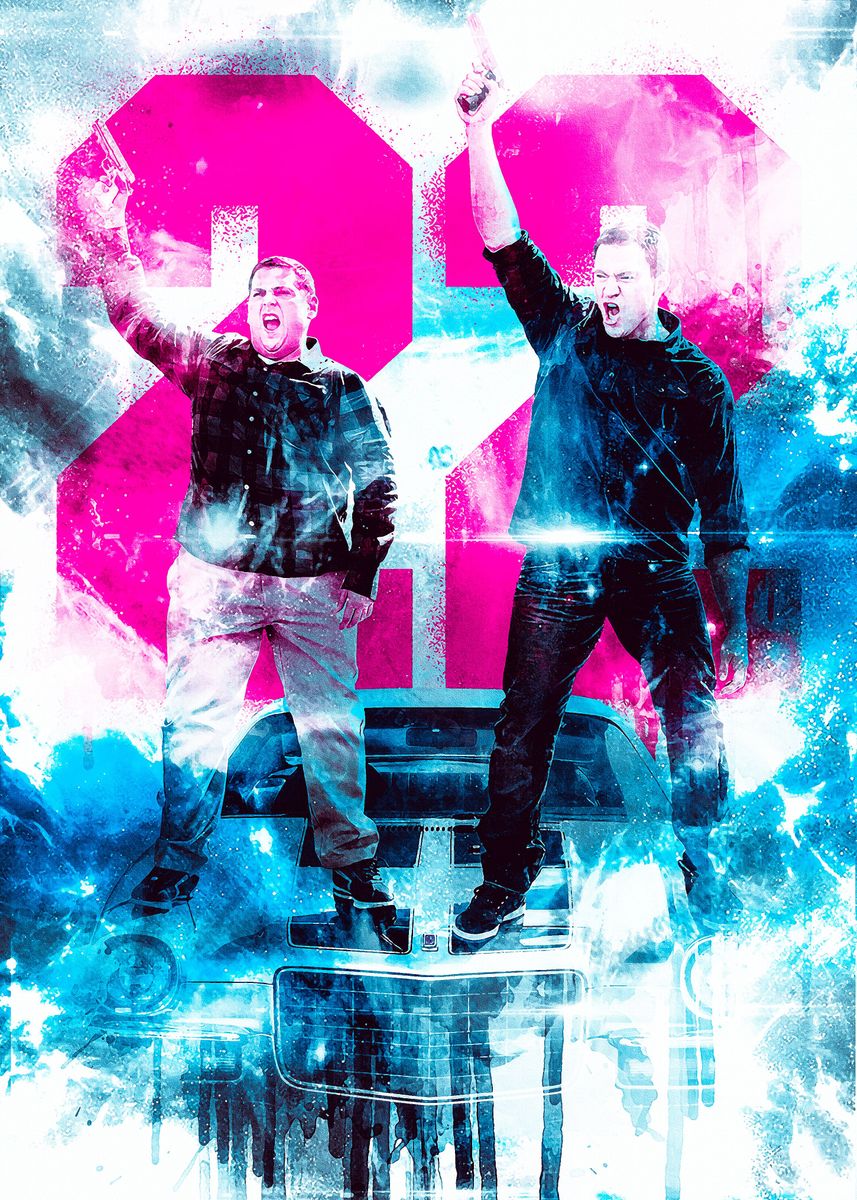'22 Jump Street' Poster, picture, metal print, paint by Katerina Lim ...