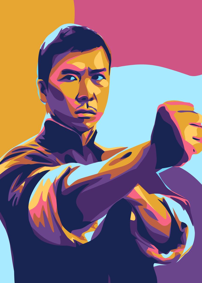 'IP MAN ' Poster by Fajar Sidik | Displate