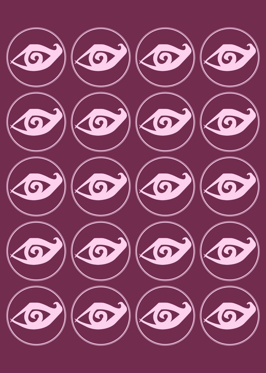 'Clairvoyant Sight Rune' Poster by Brandon Crabtree | Displate