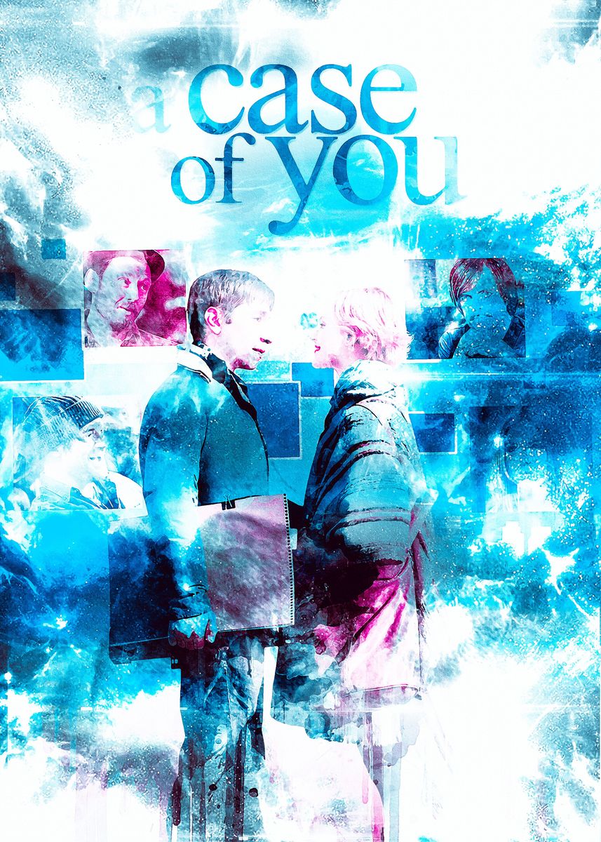 'A Case Of You 1' Poster, picture, metal print, paint by Zain Brookes ...