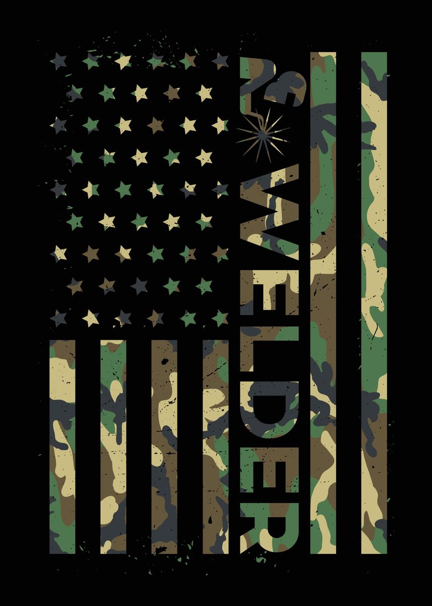 'Funny Welding Welder Gift' Poster, picture, metal print, paint by ...