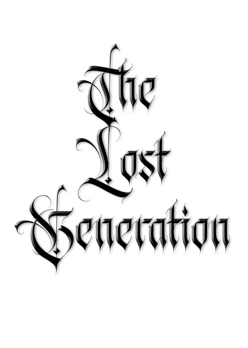 'The lost Generation' Poster, picture, metal print, paint by Ralph ...