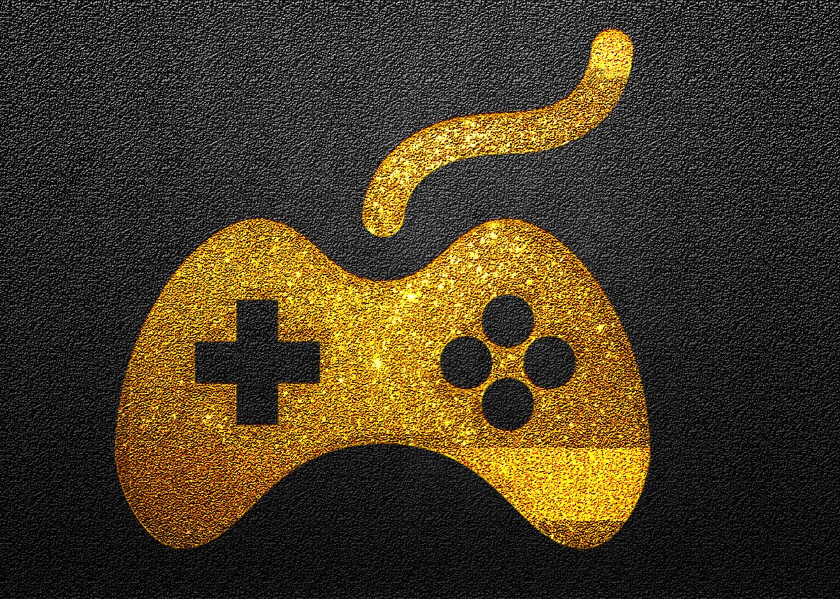 'Game controller icon ' Poster by Aurora art work | Displate