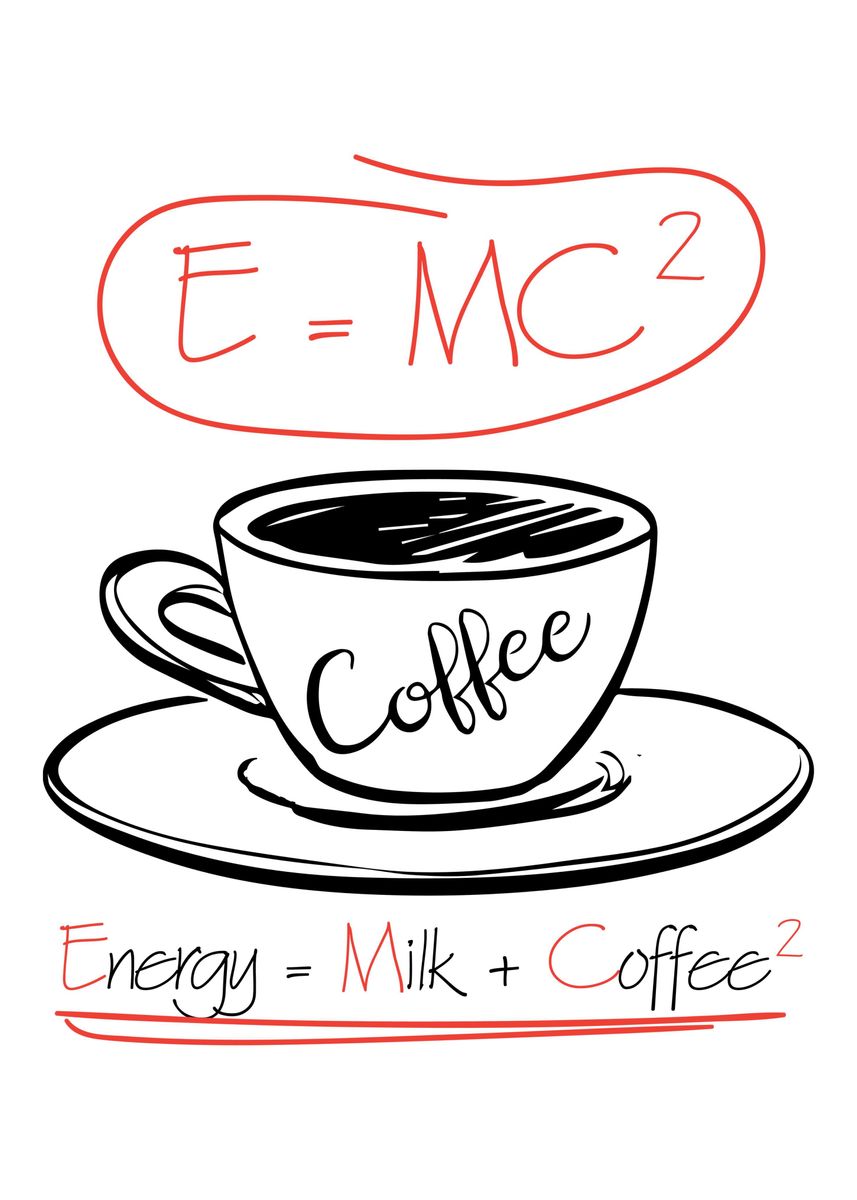 'E MC2' Poster by TheSpezialBrand | Displate