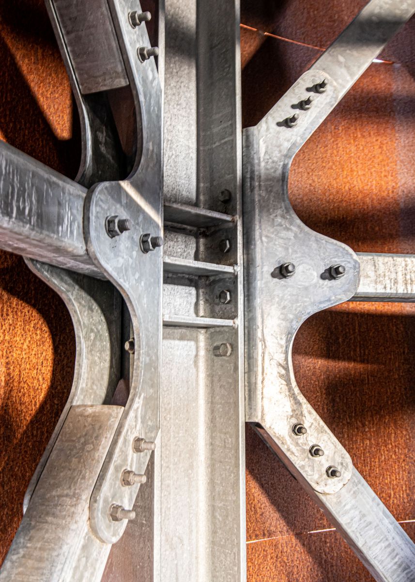 'steel industry' Poster, picture, metal print, paint by Anjo ten Kate ...