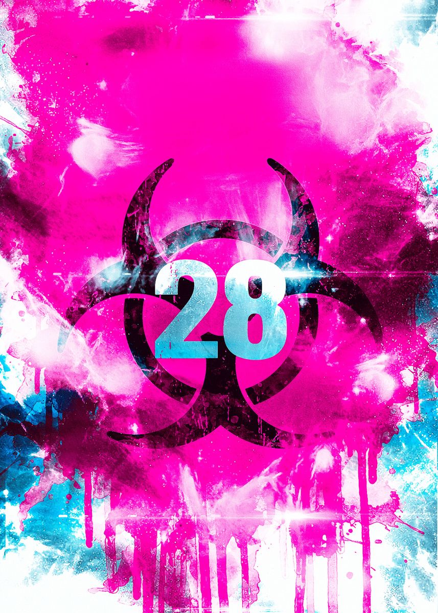 '28 Days Later' Poster, picture, metal print, paint by Zain Brookes ...