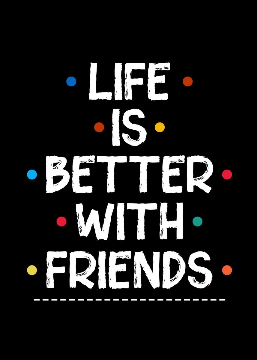 'Family Love Friendship' Poster, picture, metal print, paint by Norden ...