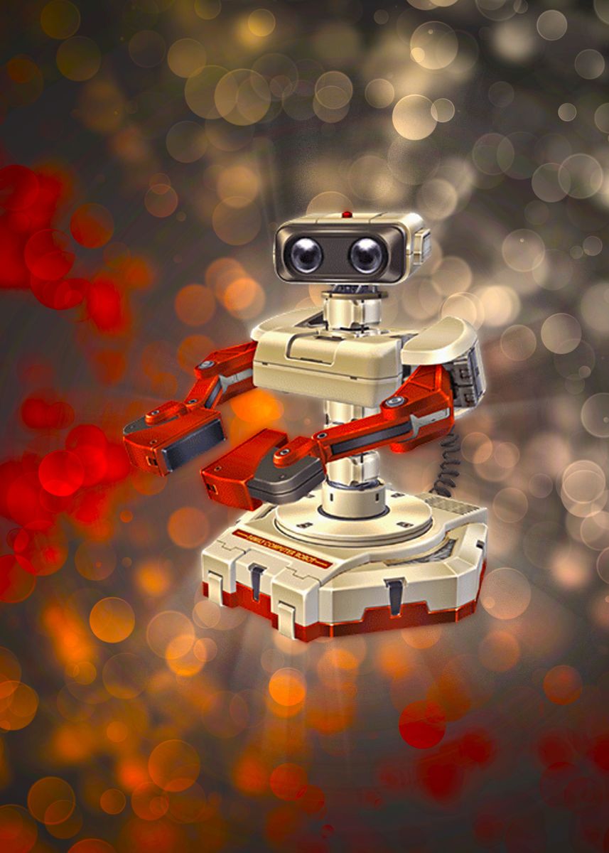 'ROB' Poster by Black Iris | Displate