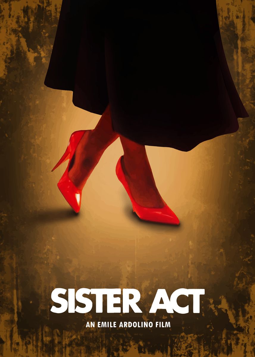'Sister Act' Poster, picture, metal print, paint by Bo Kev | Displate