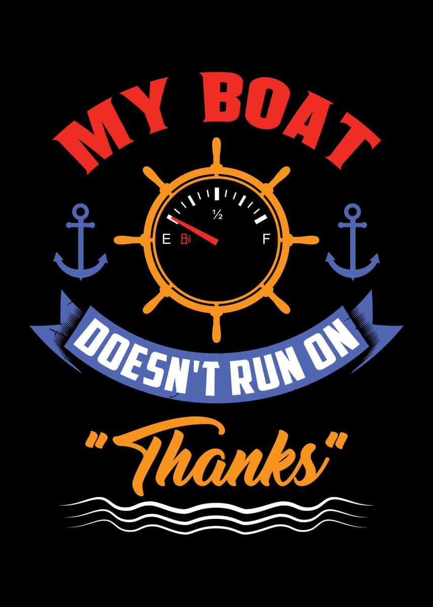 'Boating Nautical' Poster, picture, metal print, paint by Shiva121 ...