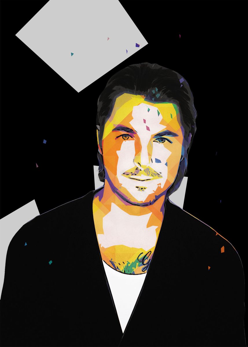 'Axwell' Poster, picture, metal print, paint by MDA STUDIO | Displate
