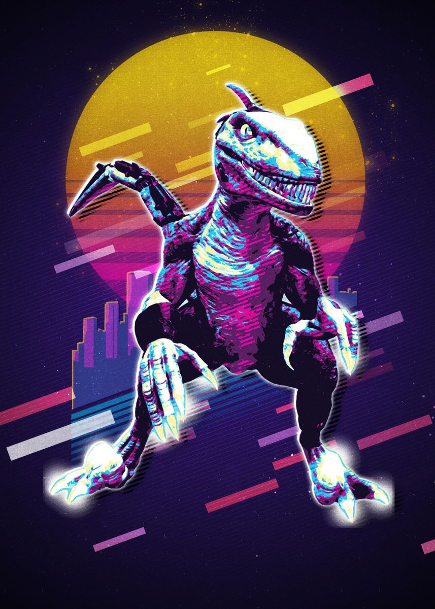 'fighting game' Poster by Kazmierczak | Displate