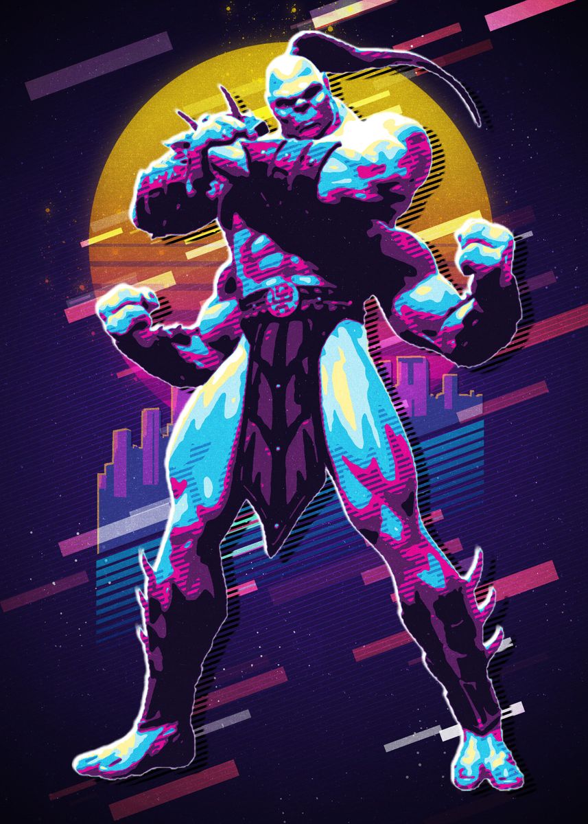 'fighting game' Poster by gillpa | Displate