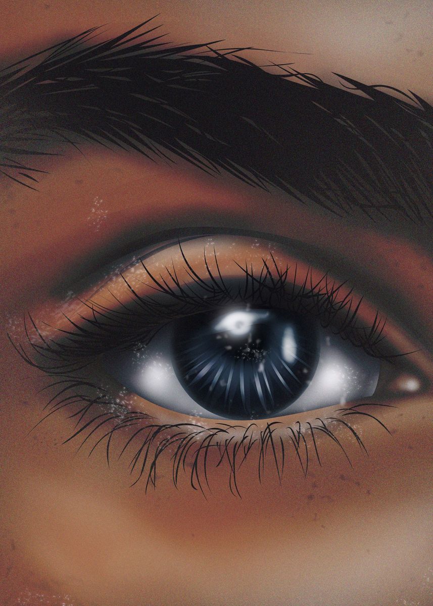 'Eye in vexel 5' Poster by Auron Androryan Rivaldo | Displate