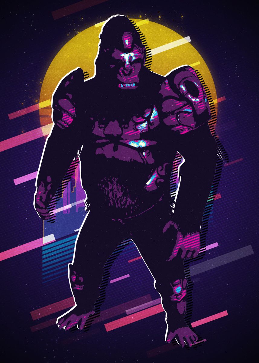 'fighting game' Poster by Kazmierczak | Displate