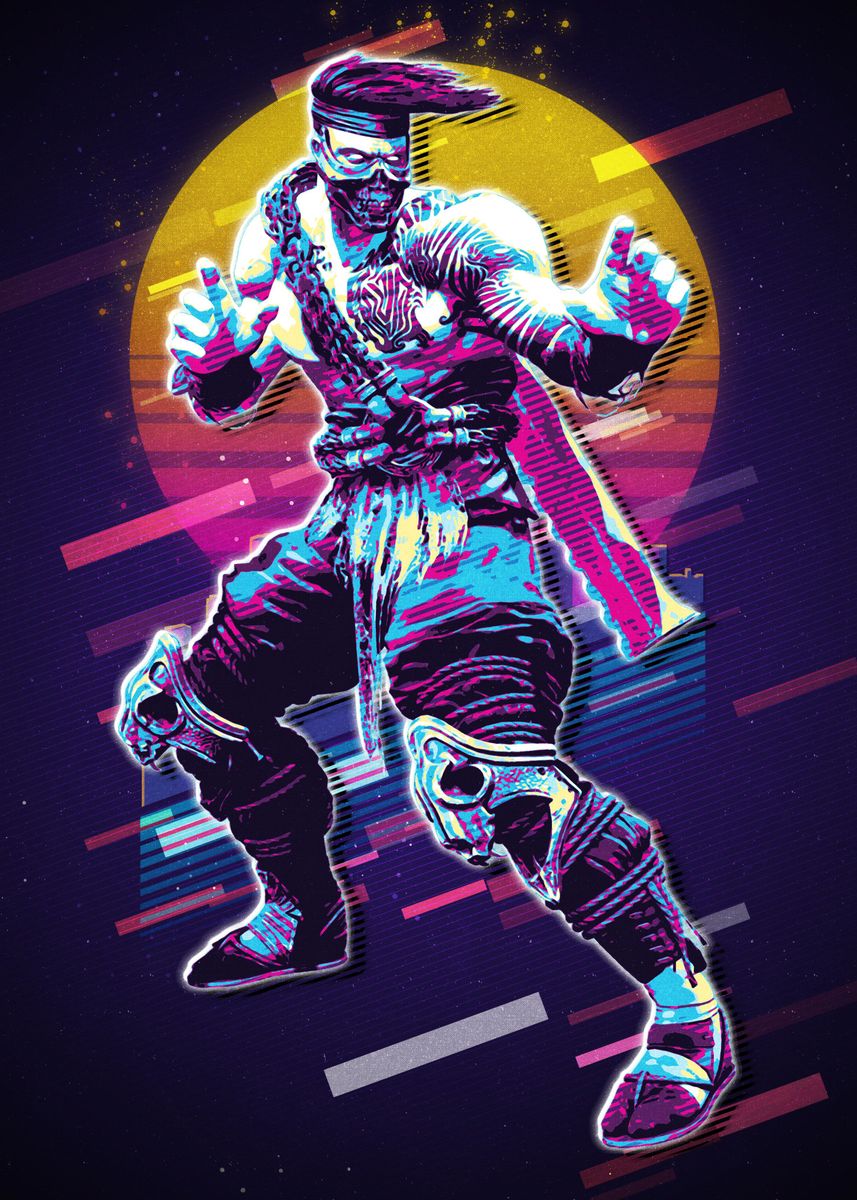 'fighting game' Poster, picture, metal print, paint by Garibaldi | Displate