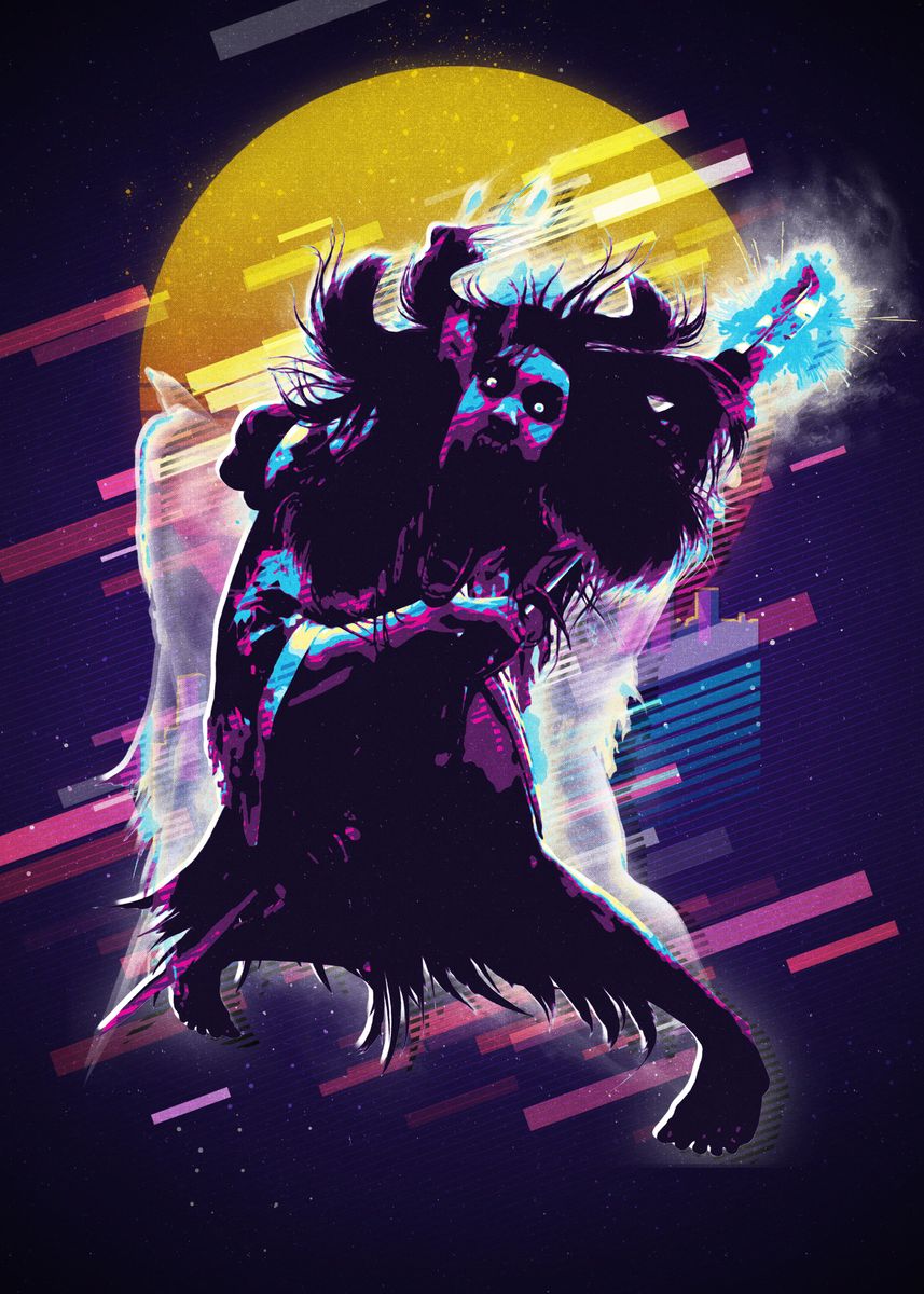 'fighting game' Poster, picture, metal print, paint by Kazmierczak ...