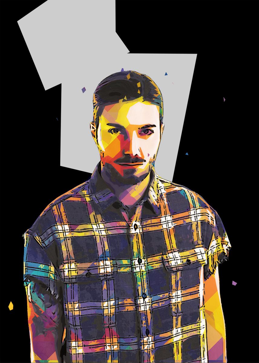 'Alesso' Poster by MDA STUDIO | Displate