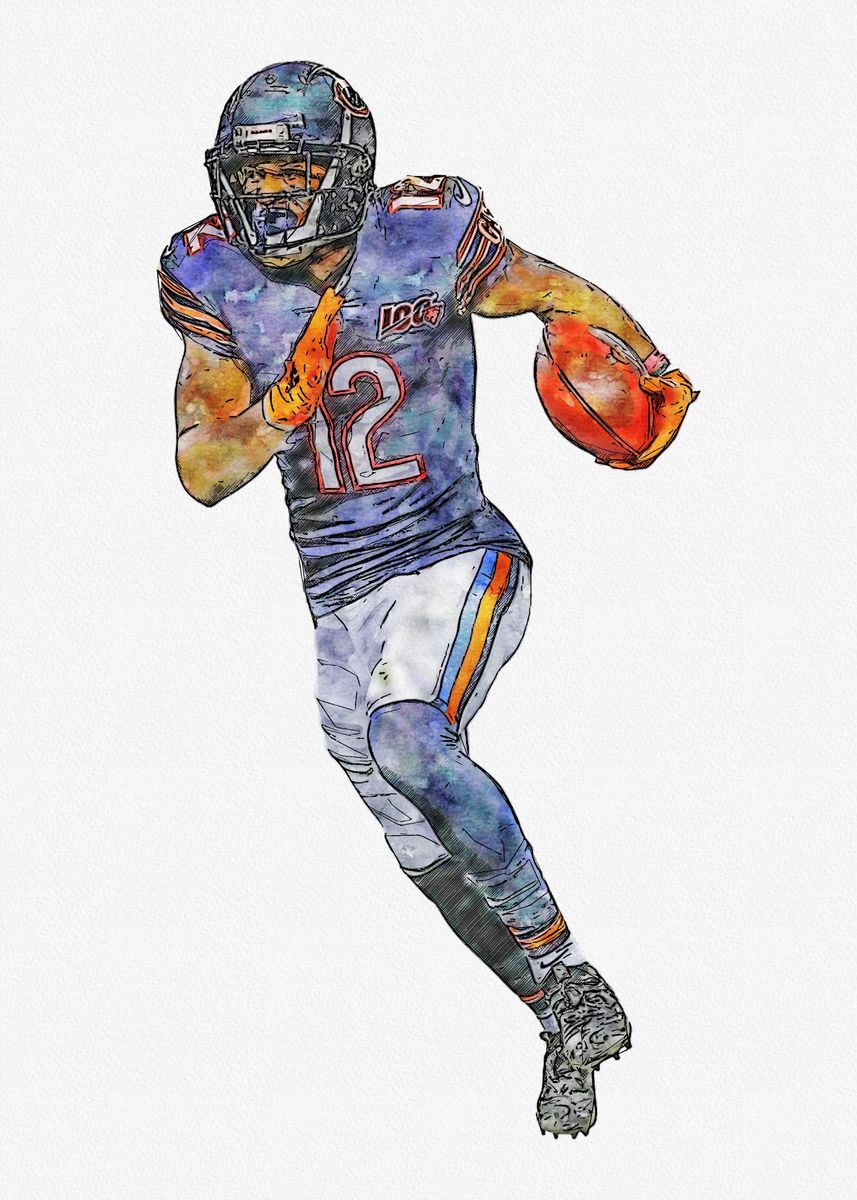 'Allen Robinson ' Poster, picture, metal print, paint by Kramalole ...