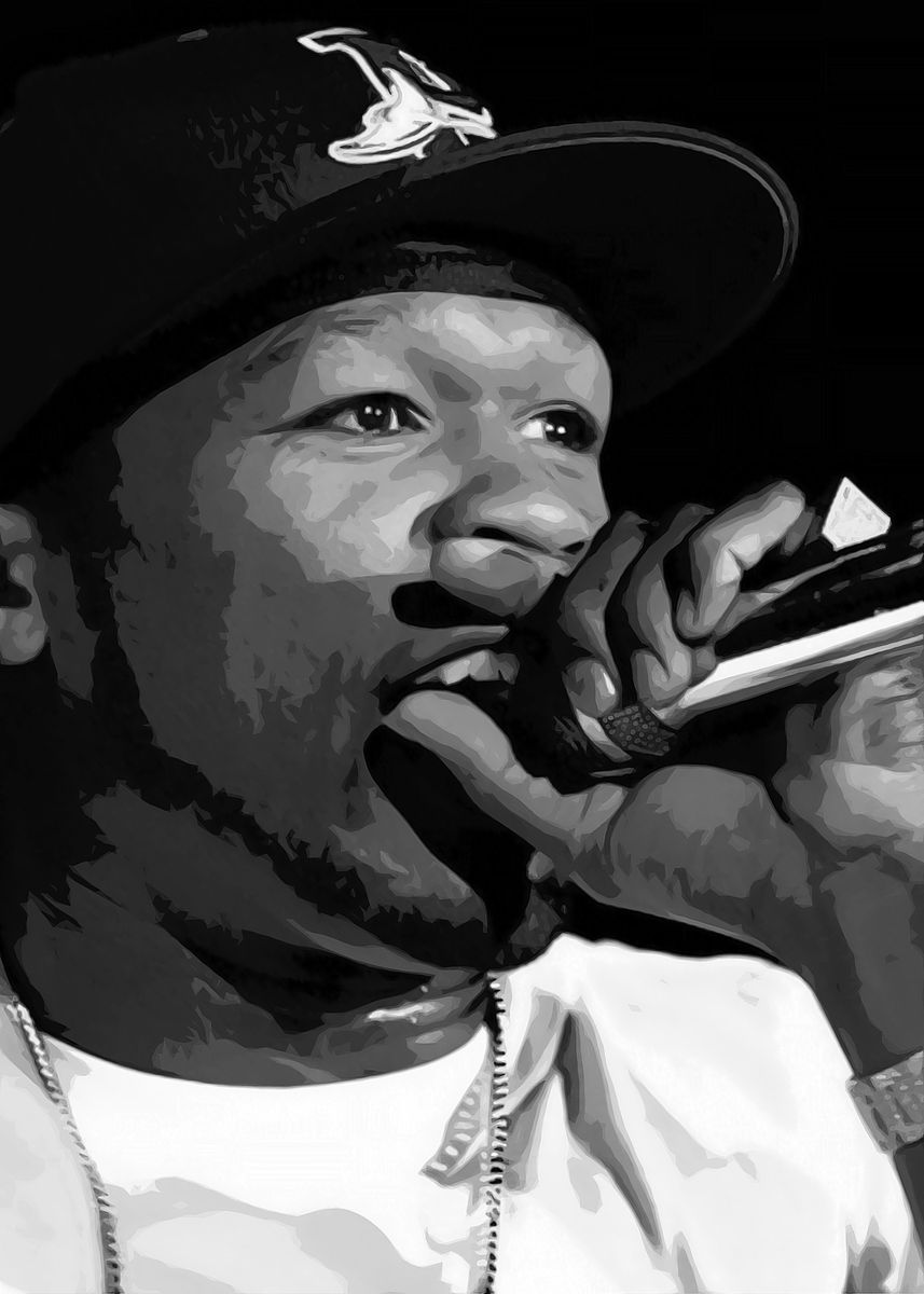 '50 Cent' Poster, picture, metal print, paint by OSRAM COOL | Displate