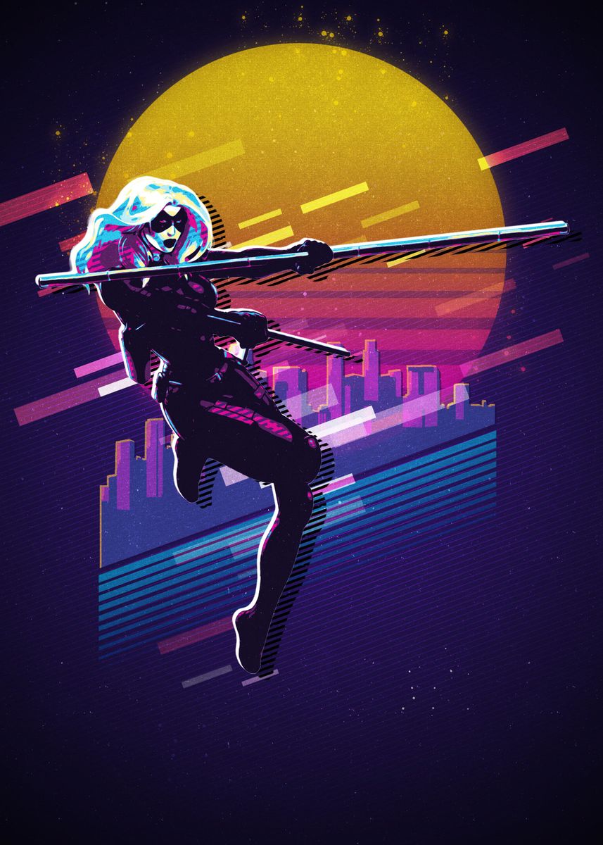 'fighting game' Poster by Neon Art Glowing | Displate