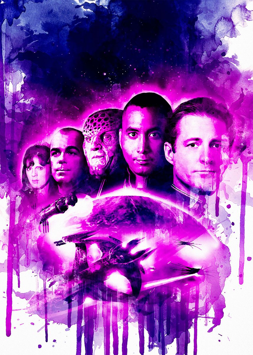 'Babylon 5 1' Poster, picture, metal print, paint by Jeffery Anabelle ...