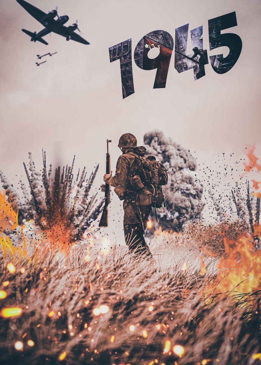 'World War 2' Poster, picture, metal print, paint by Design by Zarko ...