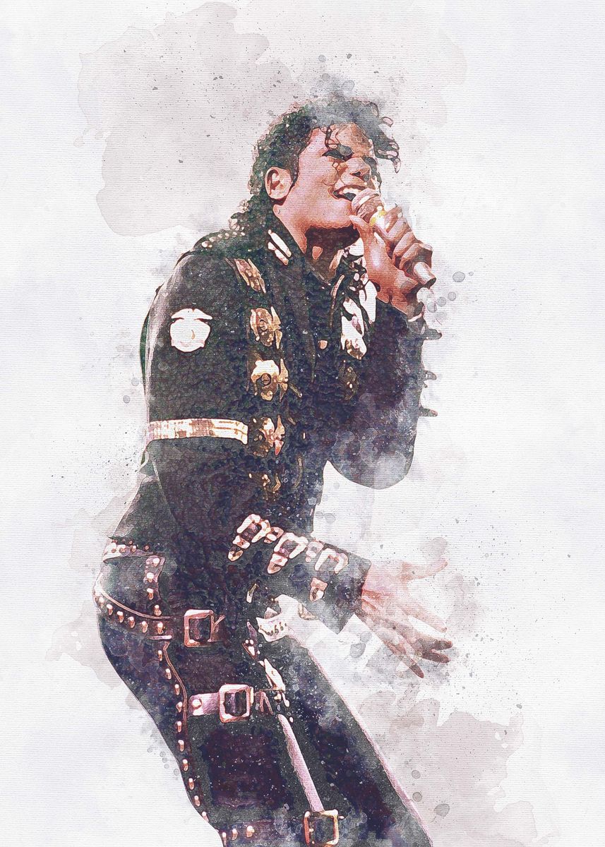 'Michael Jackson ' Poster by San Illustrator | Displate