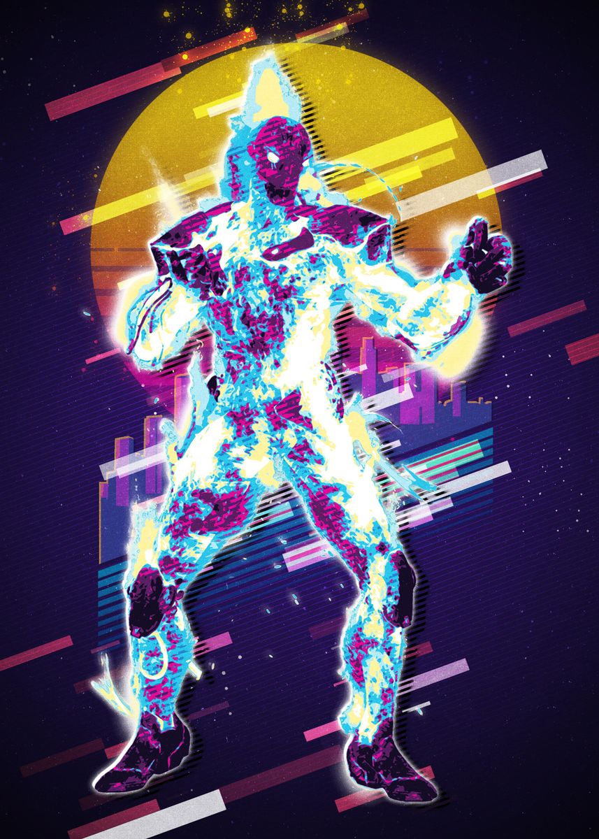 'fighting game' Poster by Kazmierczak | Displate