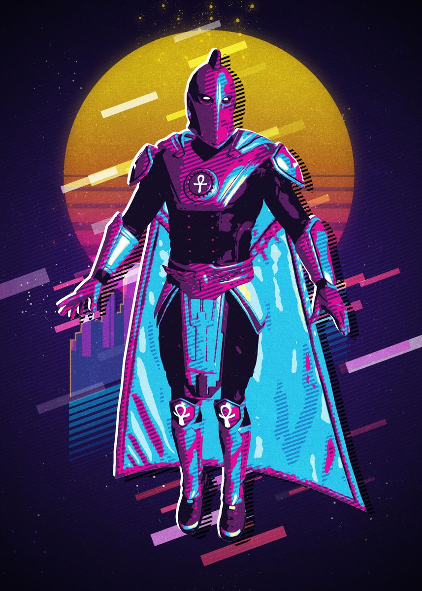 'fighting game' Poster, picture, metal print, paint by Neon Art Glowing ...