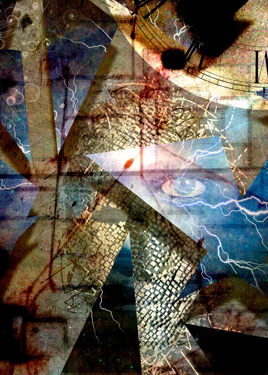 'The shards of reality' Poster by Bruce Rolff | Displate