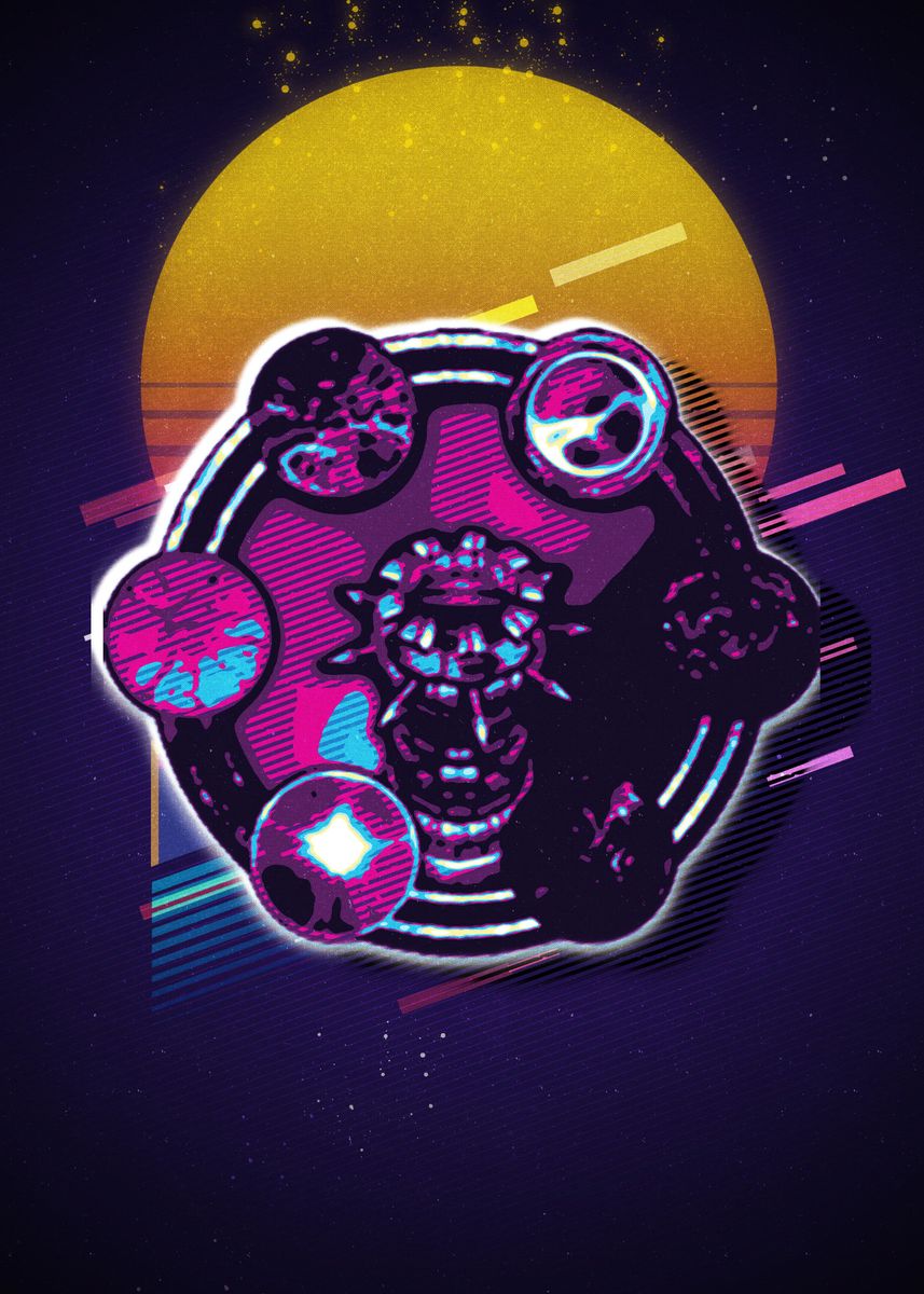 'Defense' Poster, picture, metal print, paint by Retro Nice Picture ...