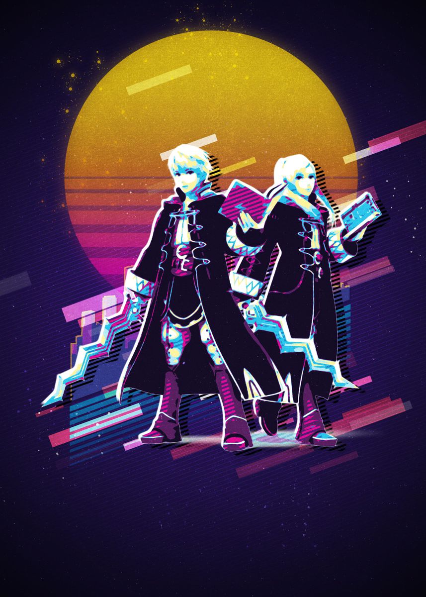 ' Role Playing Game' Poster, picture, metal print, paint by Retro Nice ...