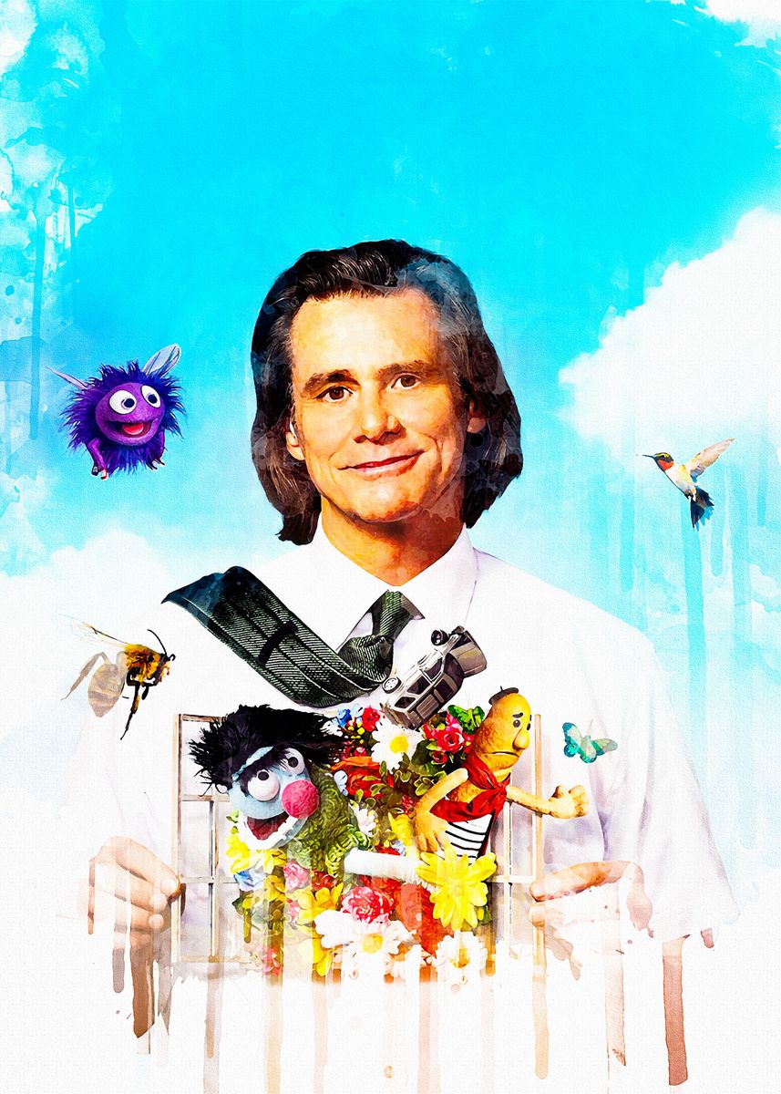 'Kidding 1' Poster, picture, metal print, paint by Zain Brookes | Displate