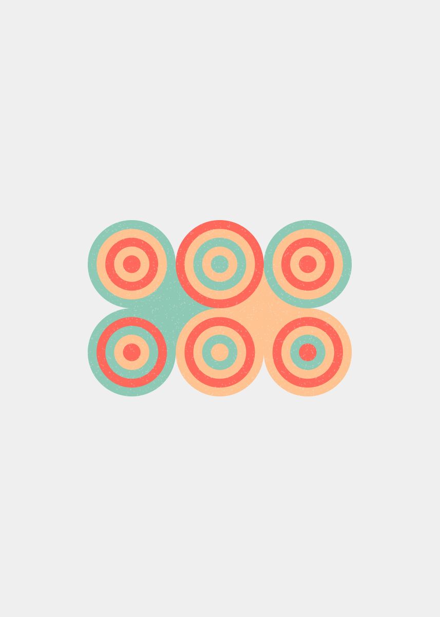 'Colour Dots' Poster, picture, metal print, paint by Iurii Vlasenko ...