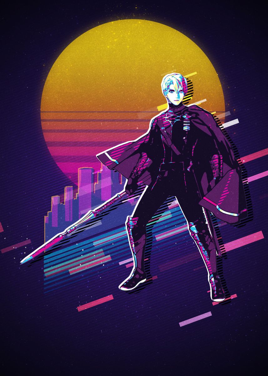 ' Role Playing Game' Poster, picture, metal print, paint by Retro Nice ...