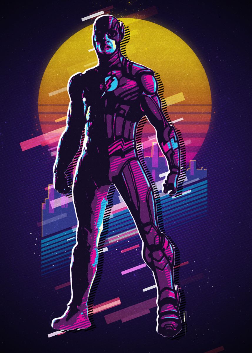 'fighting game' Poster, picture, metal print, paint by Mibride | Displate