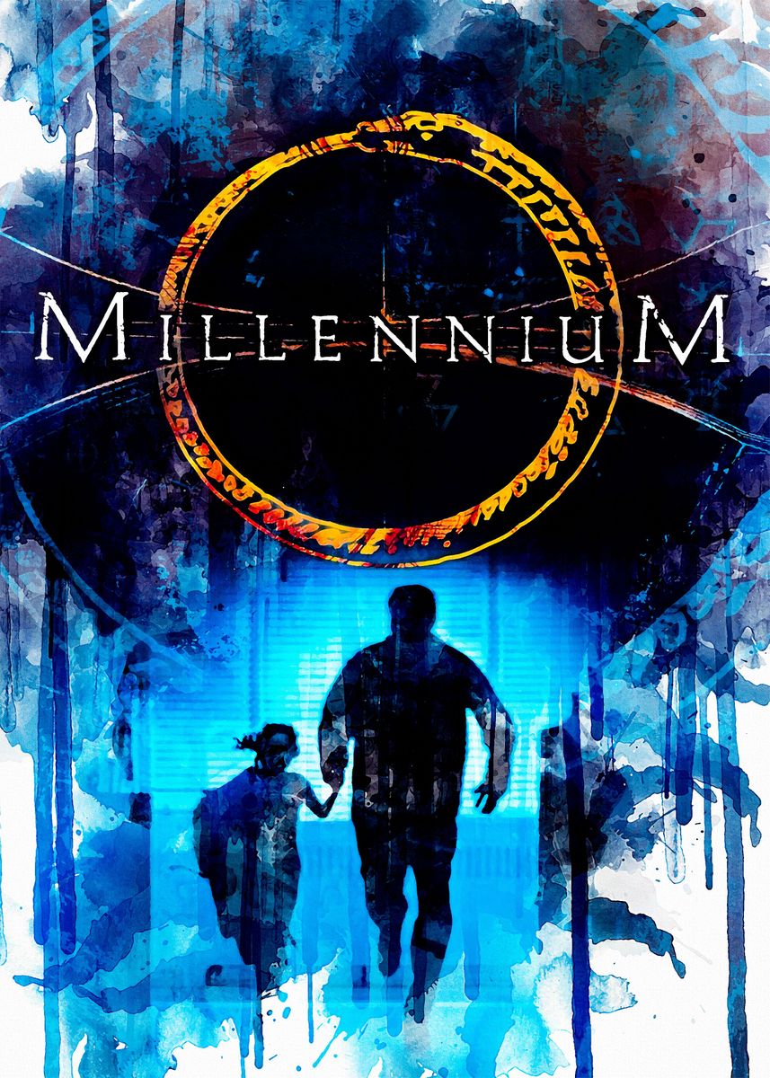 'Millennium 3' Poster, picture, metal print, paint by Kaye Luca | Displate