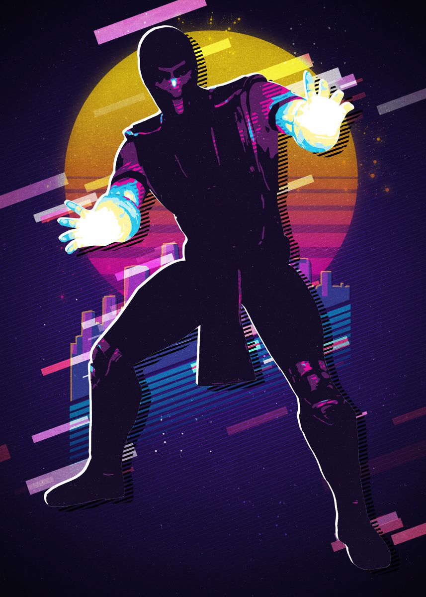 'fighting game' Poster by Mibride | Displate