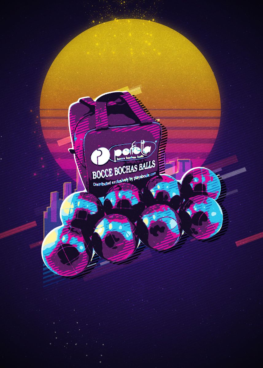 'game outdoor' Poster, picture, metal print, paint by Mibride | Displate