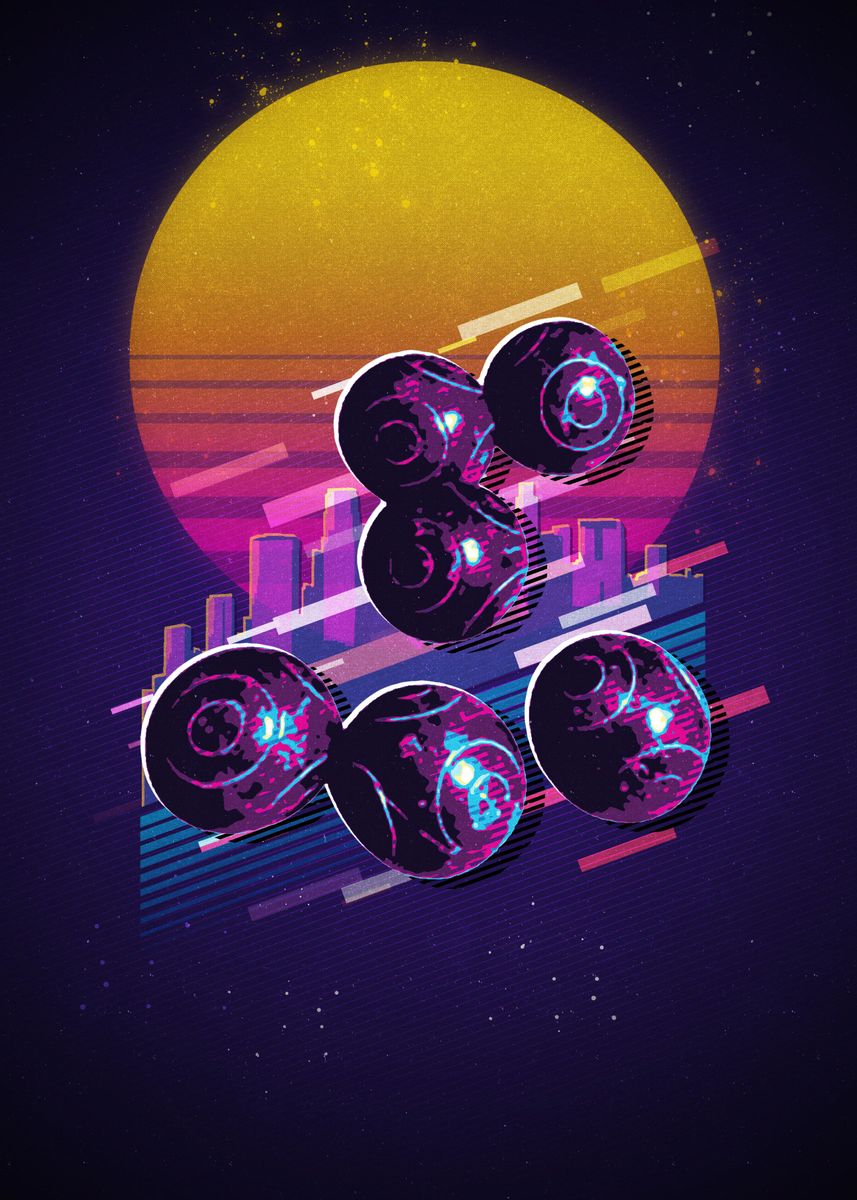 'game outdoor' Poster, picture, metal print, paint by Mibride | Displate