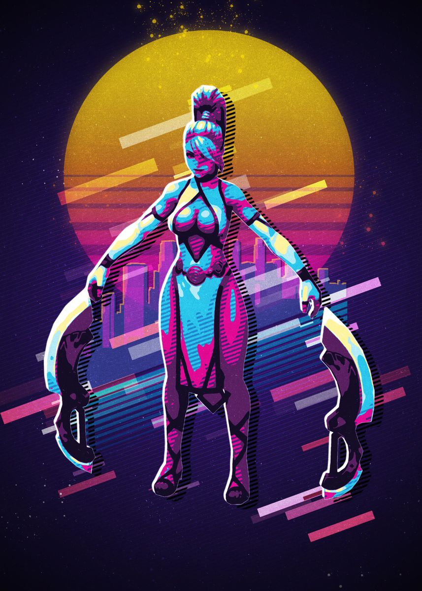 'Multiplayer Online Battle ' Poster, picture, metal print, paint by ...