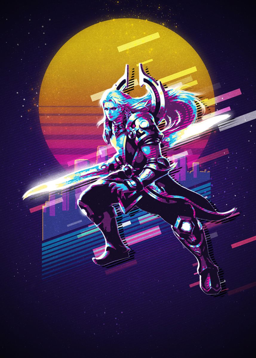 'Multiplayer Online Battle ' Poster, picture, metal print, paint by ...