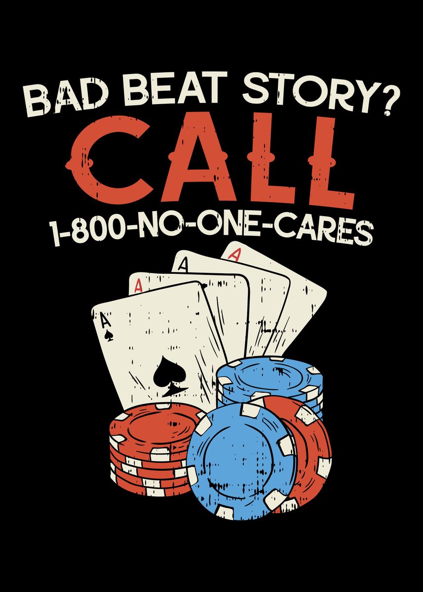 'Bad Beat Story' Poster, picture, metal print, paint by Timo Bockrath ...