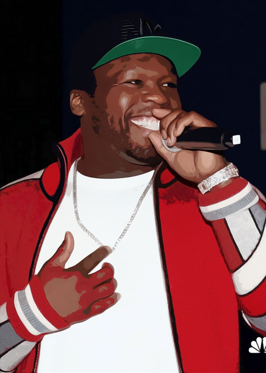 '50 Cent' Poster, picture, metal print, paint by OSRAM COOL | Displate