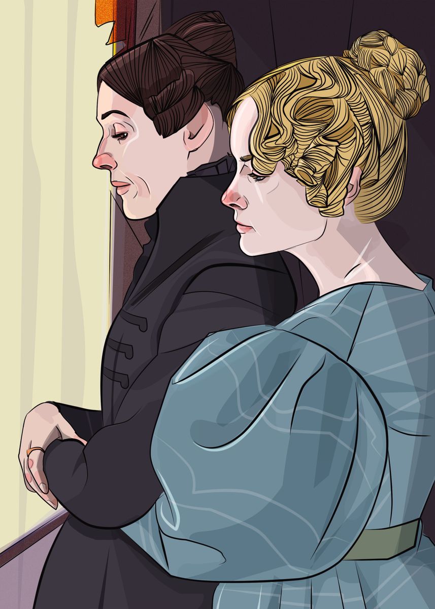 'Anne and Ann' Poster, picture, metal print, paint by Gabbie Mara ...