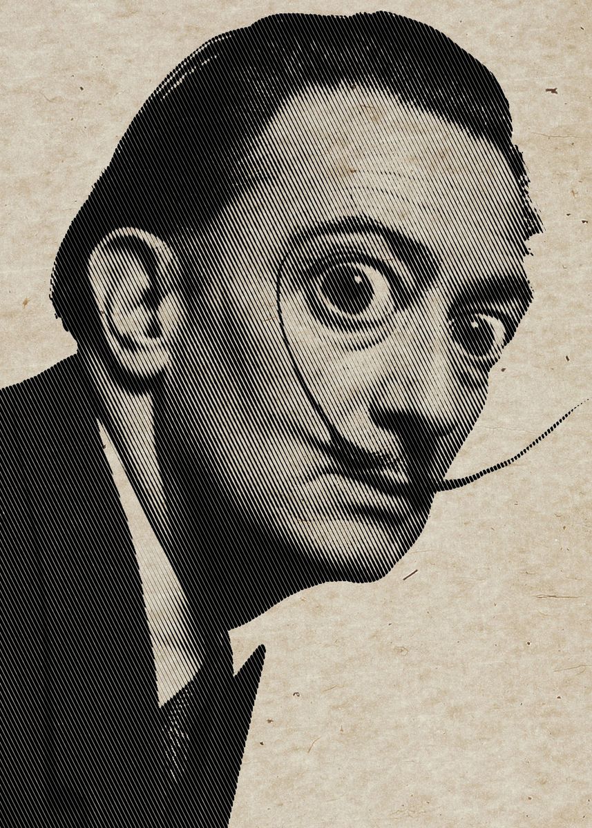 'Big Eyes Dali' Poster by mad blackdog | Displate