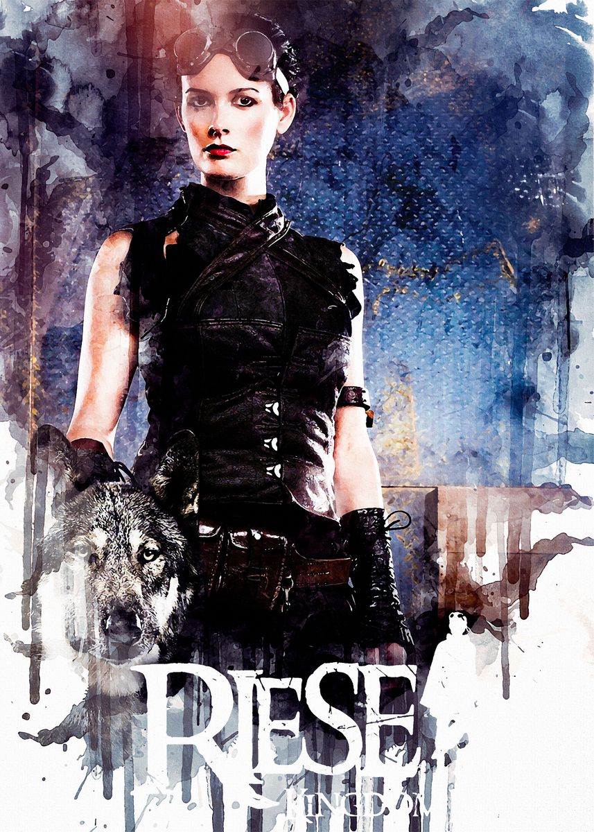 'Riese' Poster, picture, metal print, paint by Vivienne Raymond | Displate