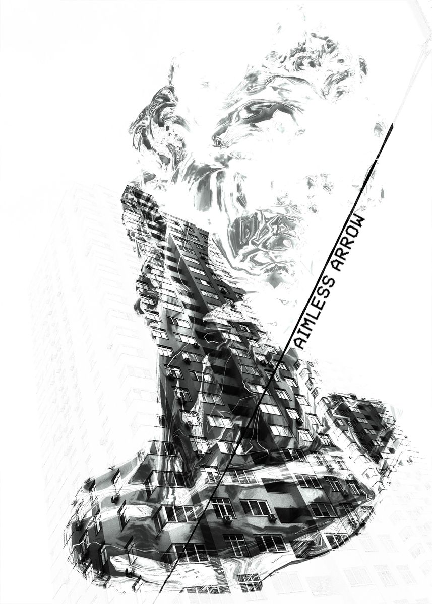 'Aimless Arrow' Poster by Serg Kalahur | Displate