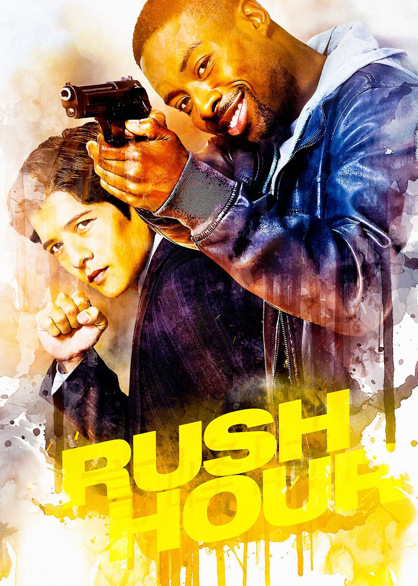 'Rush Hour' Poster by Elisa Woodard | Displate